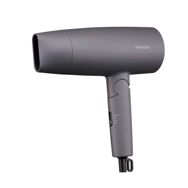 テスコム　TD361A-H　ドライヤー　大風量　3.6m3／分　速乾　プロテクトイオン　折りたたみ　冷風でもパワフル　グレー 45