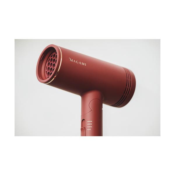 ヘイゼル・トンプソン　OS-0206　コラーゲンフィルター搭載ドライヤー　MAGAMI　赤外線で乾かす　超低温60度　ゼロ距離速乾　ルビーレッド 45