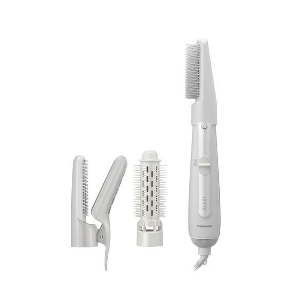 パナソニック　EH-KE4N-H　くるくるドライヤー　イオニティ　マイナスイオン　3段階切替　サロンブローブラシ付　モダングレー 45