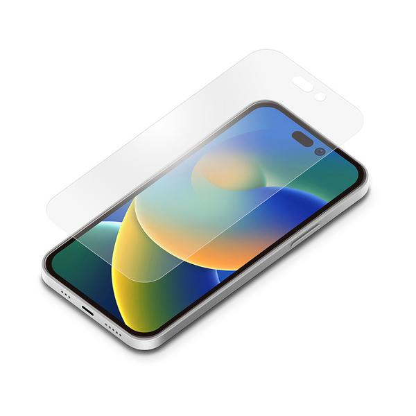 PGA　PG-22QKH01　2022年　iPhone　14　Pro用　液晶全面保護フィルム　Premium　Style　抗菌・抗ウイルス 500