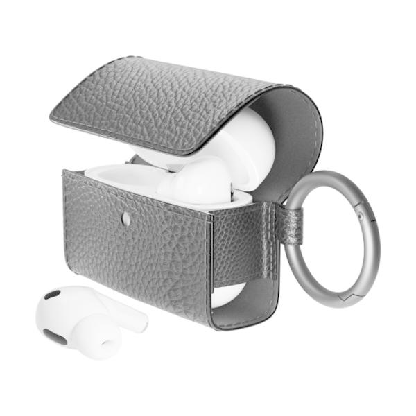 PGA　PG-APP2PU04BK　AirPods　Pro(第2／1世代)用　PUレザーフリップケース　Premium　Style　ブラック　PGAPP2PU04BK 500