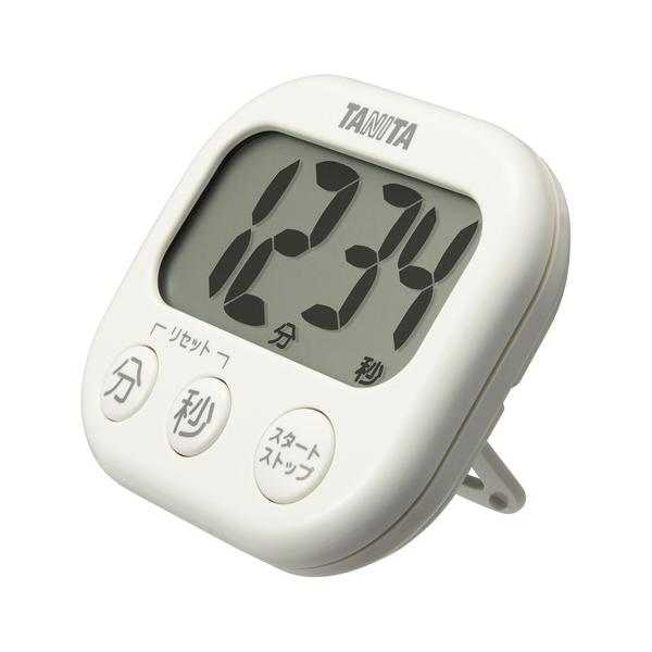 タニタ　TD-429IV　抗菌でか見えタイマー　アイボリー 500