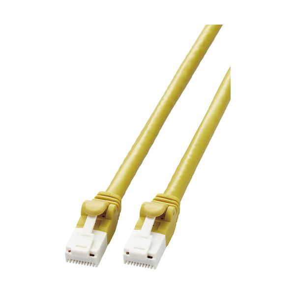 エレコム　LD-GPAT／YL5／RS　Cat6対応ツメ折れ防止LANケーブル　5.0m　イエロー　LDGPAT／YL5／RS 131