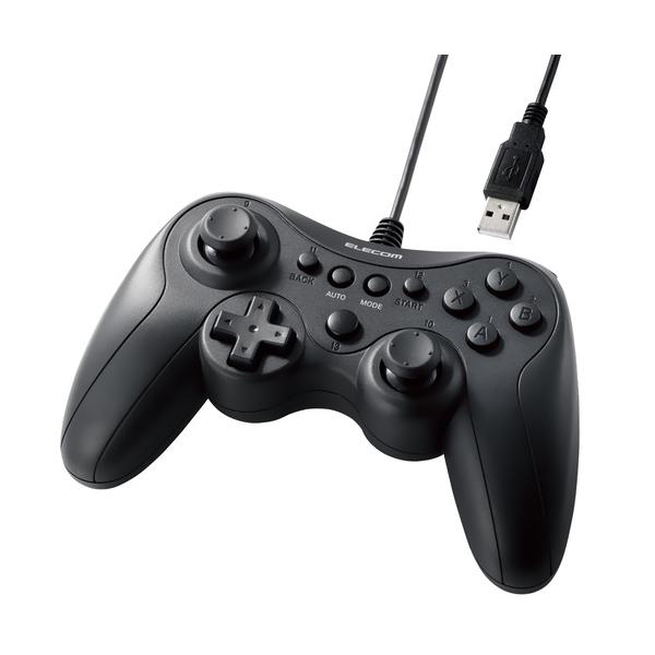 エレコム　JC-GP20XBK　ELECOM　GAMING　有線スタンダードゲームパッド　GP20X 131