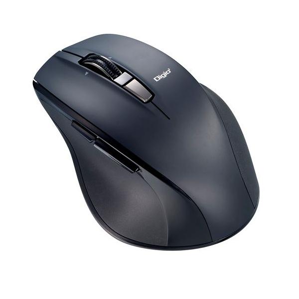 ナカバヤシ　MUS-BKF165NBK　Bluetooth静音5ボタンBlue　LEDマウス　Win,Mac対応　Nブラック 131