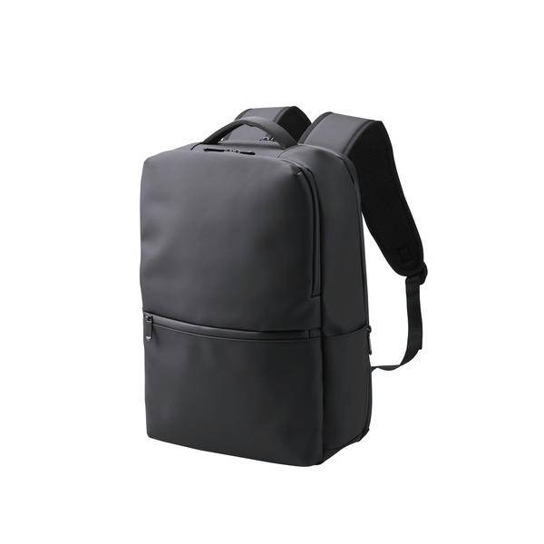 エレコム　BM-BPSQ01BK　スクエアバックパック　〜15.6インチ　ノートPC対応　19L　ブラック 131