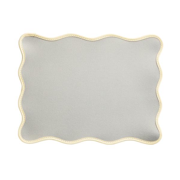 エレコム　MP-UK01GY　マウスパッド　ウェーブデザイン　ズレにくい　裏面ラバー　グレー 131