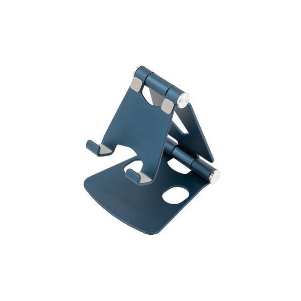 ナカバヤシ　SST-21NB　タブレット・スマホ対応アルミスタンドミニ　タブレット・スマホ対応　ネイビー 131