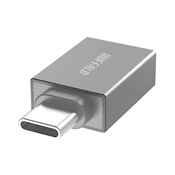 BUFFALO　BSUAC321ADBK　Type-A　to　Type-C変換アダプター　USB　3.2　Gen　1対応 131