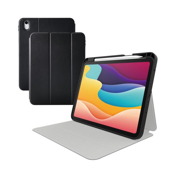 エレコム　TB-A25RSABK　iPad　ケース　11インチ　(　A16　)／10.9インチ　第10世代　マグネット式フラップ　カバー　ハニカム構造　ブラック 131