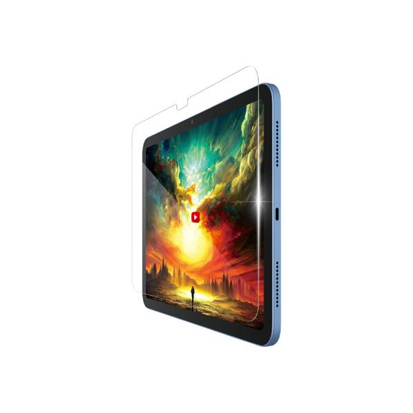エレコム　TB-A25RFLGAR　iPad　A16　11インチ／第10世代　10.9インチ　ガラスフィルム　表面硬度10H　指紋防止 131