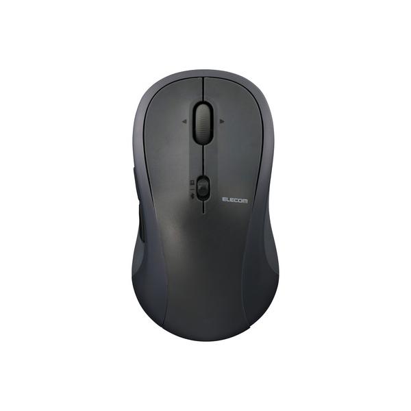 エレコム　M-MY40MBSXBK　マウス　Bluetooth　無線　2.4GHz両対応　静音　チルトホイール搭載　7ボタン　Windows　Mac対応　ブラック 131
