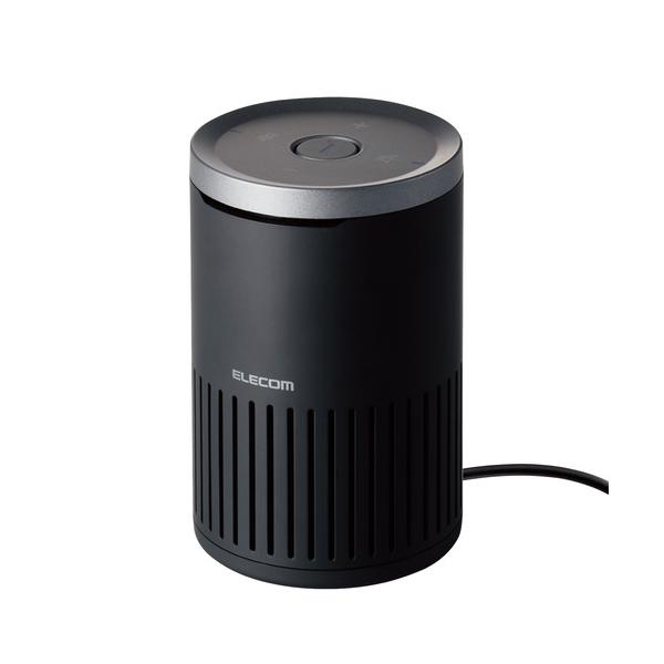 エレコム　HS-SP02M2BK　スピーカーフォン　有線　USB-A　Web会議用　360度全方向集音　ノイズリダクション　ブラック 131