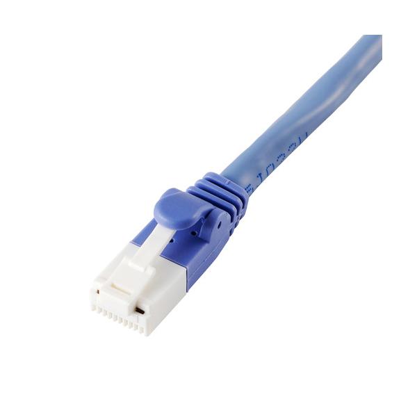 エレコム　LD-GPT／BU015／RS　LANケーブル　CAT6　0.15m　ツメ折れ防止　1Gbps　250MHz　ギガビット　ブルー 131