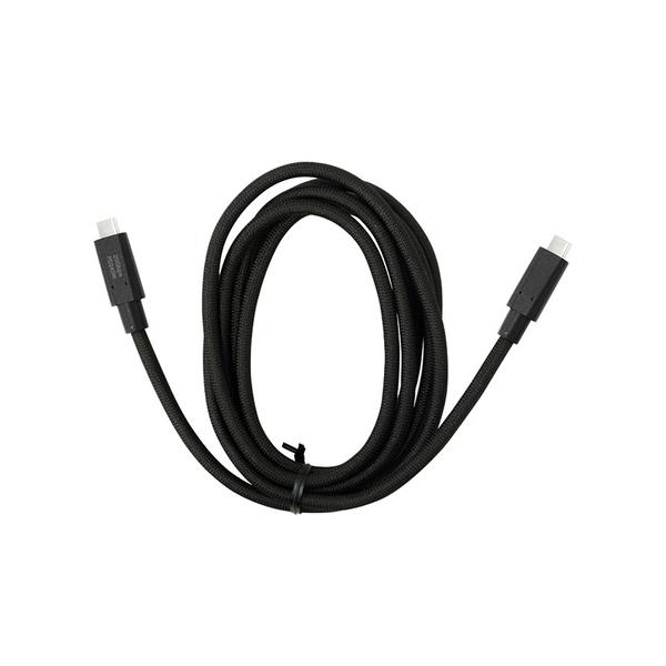 Modget ITC20G2520BK USB4.0 TYPE-C TO C ケーブル 20Gbps PD240W 2.0ｍ ブラック 131