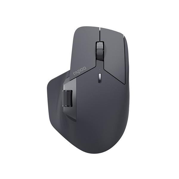 Rapoo　MT760L-BK　静音　ワイヤレスマウス　9ボタン　Bluetooth対応　最大4台接続可能　Type-C充電　Windows　Mac　ChromeOS対応　ブラック 131