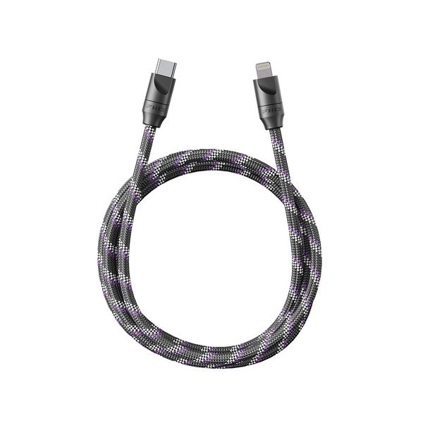 FIIO　FIO-TRUST-LT-LT5L　オーディオケーブル　Lightning　to　USB　Type-C　銀メッキ無酸素銅線採用　150cm　ブラック 23