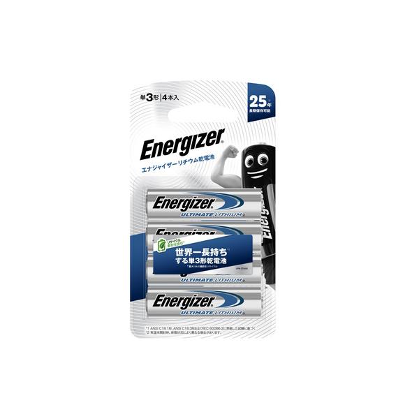 エナジャイザー　LAA4PKJP　リチウム乾電池　単三形　4本入 70