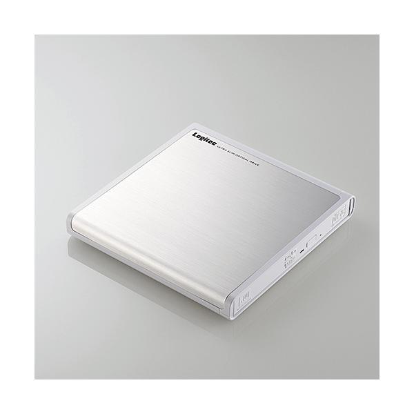 ロジテック　LDR-PMJ8U2LWH　USB2.0ポータブルDVDドライブ　書込ソフト付き　ホワイト 124