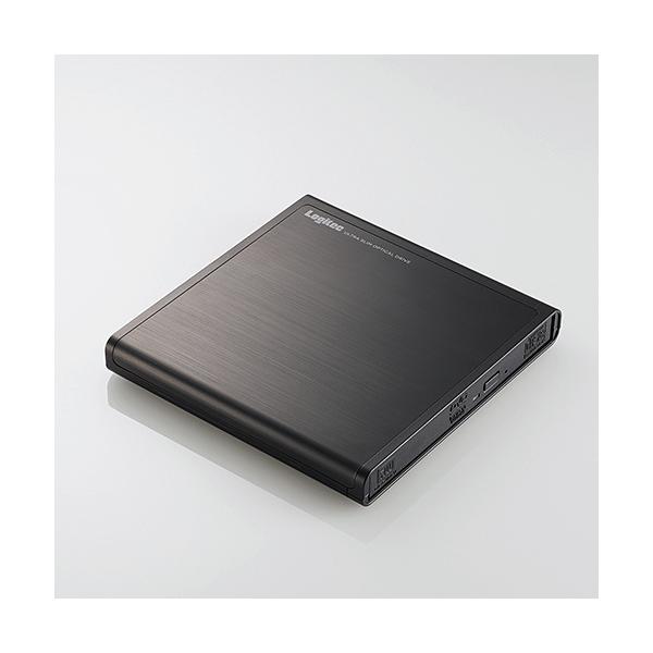 ロジテック　LDR-PMJ8U2VBK　USB2.0ポータブルDVD編集再生書込ソフト付き　ブラック 124