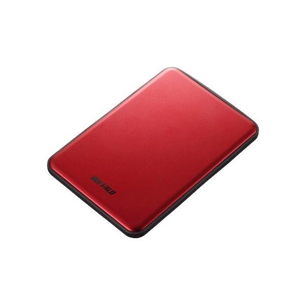 バッファロー　HD-PUS2.0U3-RDD　USB3.1(Gen1)／USB3.1　ポータブルHDD　2TB　レッド 124
