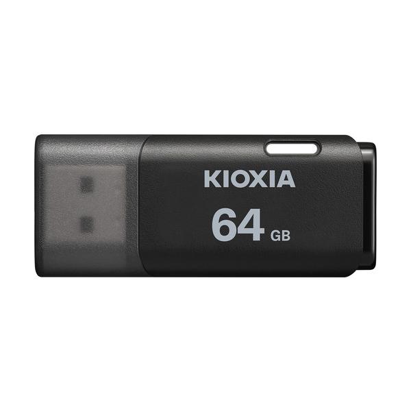 KIOXIA　KUC-2A064GK　USBメモリ　TransMemory　U202　64GB　ブラック　KUC2A064GK 124