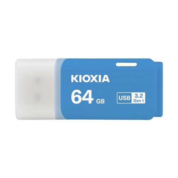 KIOXIA　KUC-3A064GML　USBメモリ　TransMemory　U301　64GB　USB　Type-Aコネクタ　Win／Mac対応　キャップ式　ブルー 124