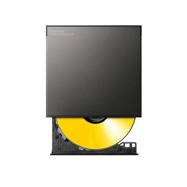 ロジテック　LDV-PWA8U3CNBK　Type-A／C対応読込専用　USB3.2(Gen1)　ポータブルDVDドライブ　ブラック 124