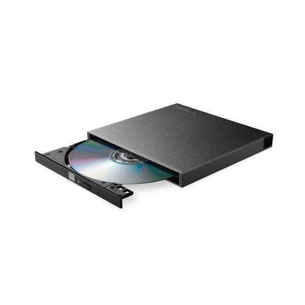 ロジテック　LDR-PXA8CU2VBK　外付けDVDドライブ　CD　DVD対応　USB　2.0　Type-Cケーブル付属　M-DISC対応　Windows　Mac対応　ブラック 124