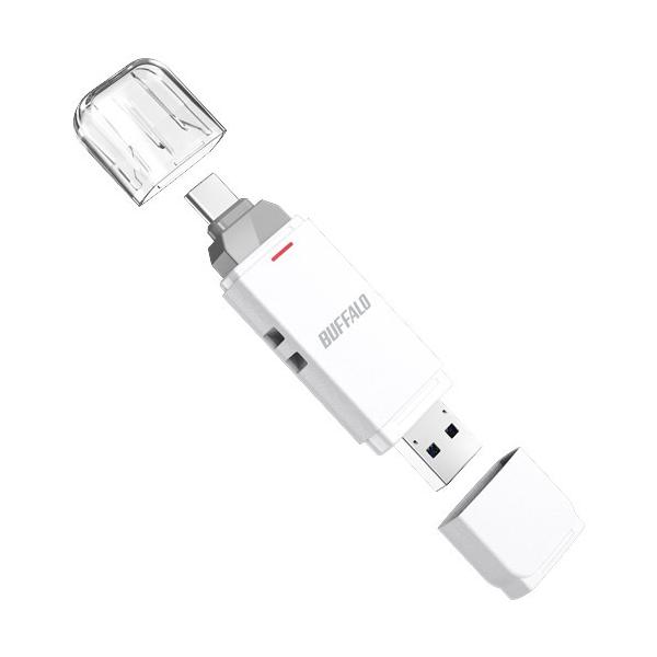 BUFFALO　SSD-SD1.0U3-WA　USB　3.2(Gen2)　Type-C／Type-A両対応　スティック型SSD　1TB 124