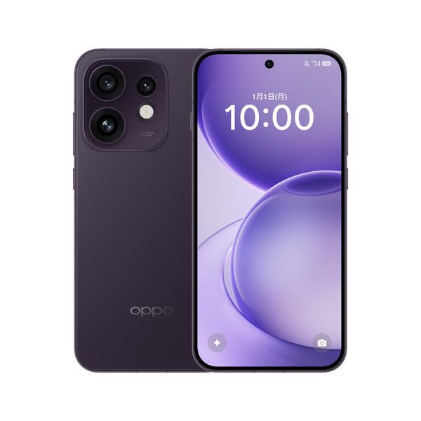 OPPO　CPH2865　TP　OPPO　Reno16　5G　6.3インチディスプレイ　12GBメモリー　256GBストレージ搭載　全カメラ5,000万画素　トワイライトパープル 716