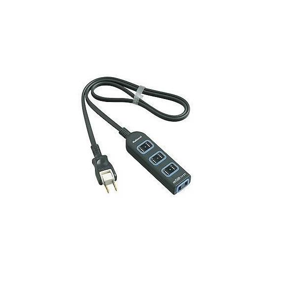パナソニック　WHA2514BKP　テーブルタップ　「ザ・タップX」　4個口　1m　ブラック 72