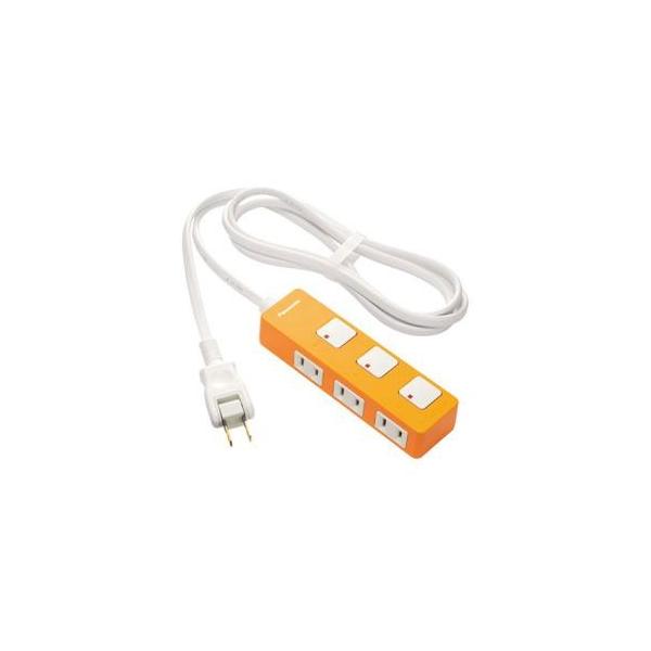 パナソニック　WHS2523JP　テーブルタップ　「ザ・タップZ」(3個口・2m)オレンジ 72