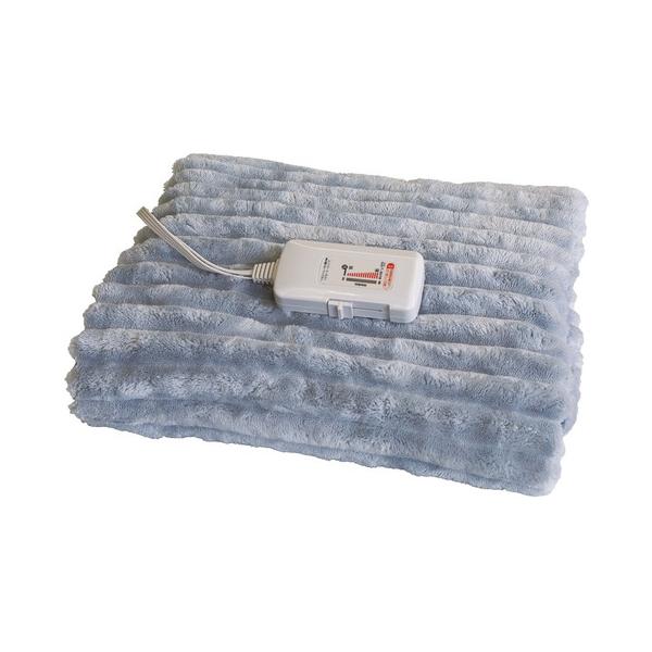 エスケイジャパン　KJ-S56PS　フランネル電気毛布　8時間自動OFF機能搭載　丸洗い可能　水色 34