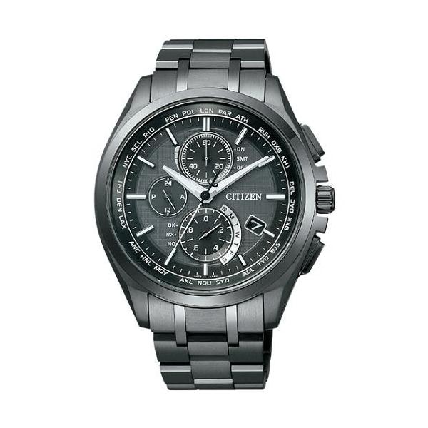 シチズン　AT8044-56E　ATTESA　アテッサ　エコ・ドライブ電波時計　ダイレクトフライト　DLC仕様 820