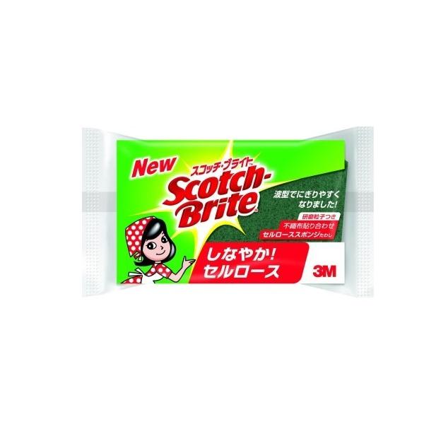 スリーエムジャパン　C-31S　スコッチブライト　セルローススポンジたわし　C-31S 858