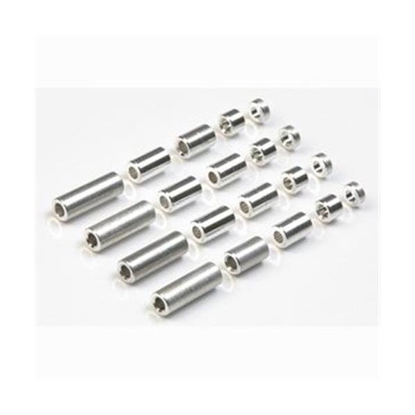 タミヤ（ミニ四駆限定）アルミスペーサーセット（12／6．7／6／3／1．5mm）（15473）プラモデル 885