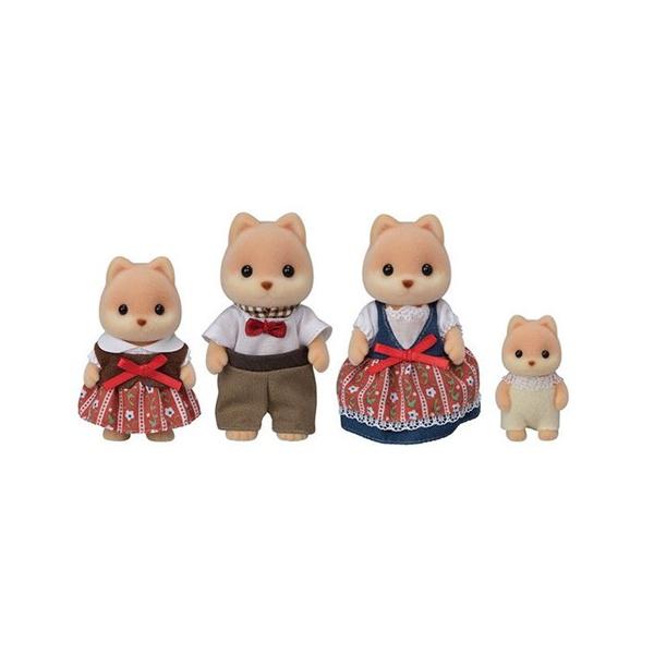 エポック社　FS−35　シルバニアファミリー　キャラメルイヌファミリー 885