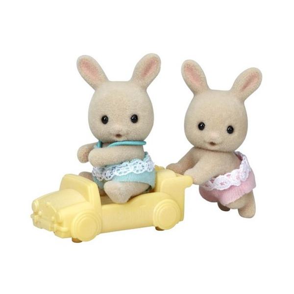 エポック社　ウ−88　シルバニアファミリー　みるくウサギのふたごちゃん 885