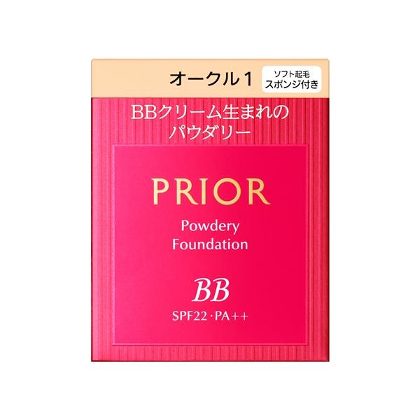 資生堂（SHISEIDO）　　プリオール　ベースメーク　美つやBBパウダリー　オークル1　（レフィル）　やや明るめ　(10g) 878