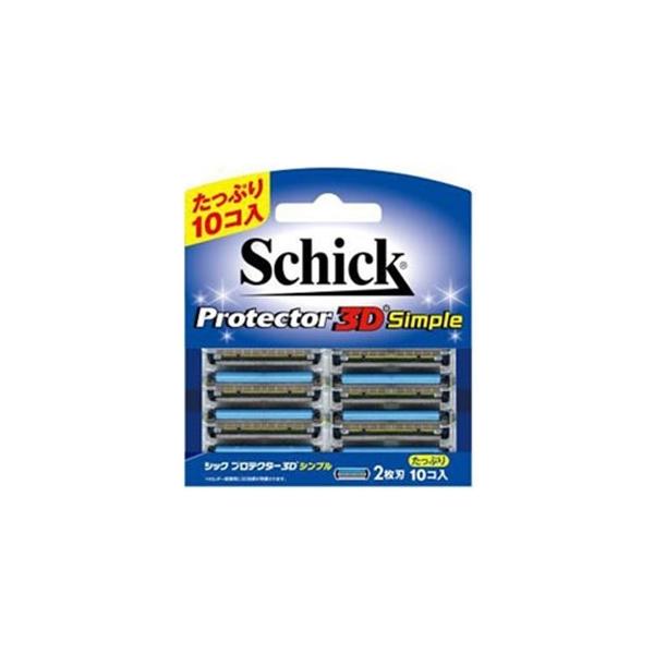 シック　プロテクター3Dシンプル替刃10個入 878
