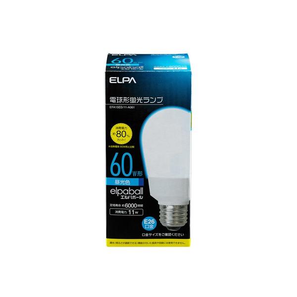 ELPA　EFA15ED／11-A061　電球形蛍光灯A形　60W形 71
