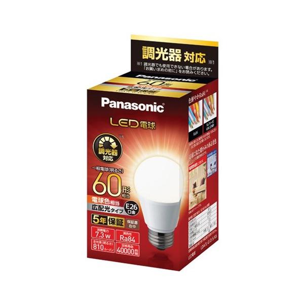 パナソニック　LDA7LGDSK6　LED電球　E26　60形相当　電球色相当　調光器対応 71