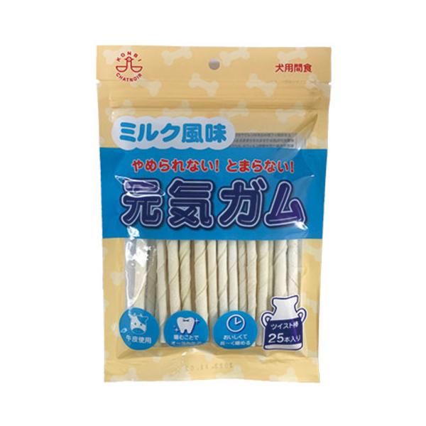コンビ　KB　Nミルク風味元気ガム　ツイスト棒　25本 866