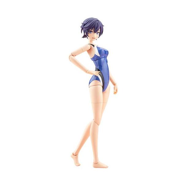 コトブキヤ　1／10　「早乙女　瑠衣【桃桜高校・競泳水着】」プラモデル　『創彩少女庭園』　【JK037　】 885