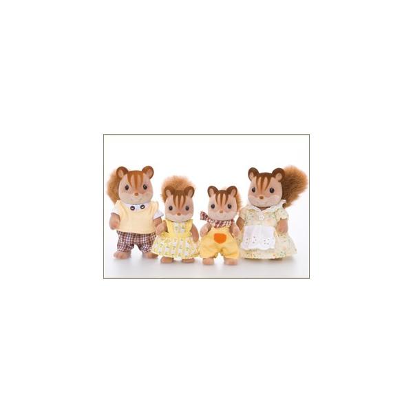 エポック社シルバニアファミリー　FS−17　くるみリスファミリー 885