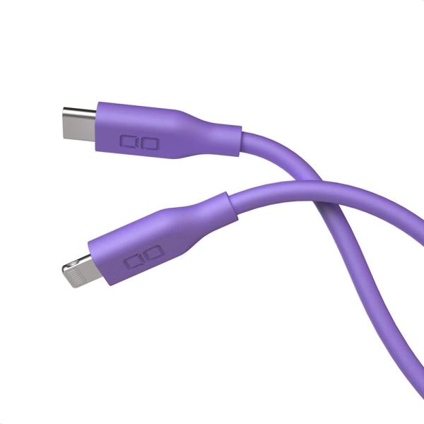 CIO　CIO　シリコンケーブル　CtoL　0.15m　パープル　CIO-SL30000-CL015-PP 500