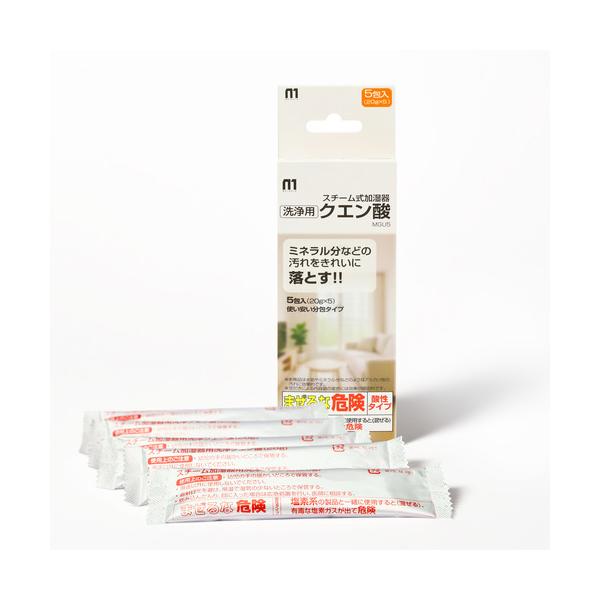 meishin　MGU5　スーチム式加湿器用洗浄クエン酸　1包20gx5 500