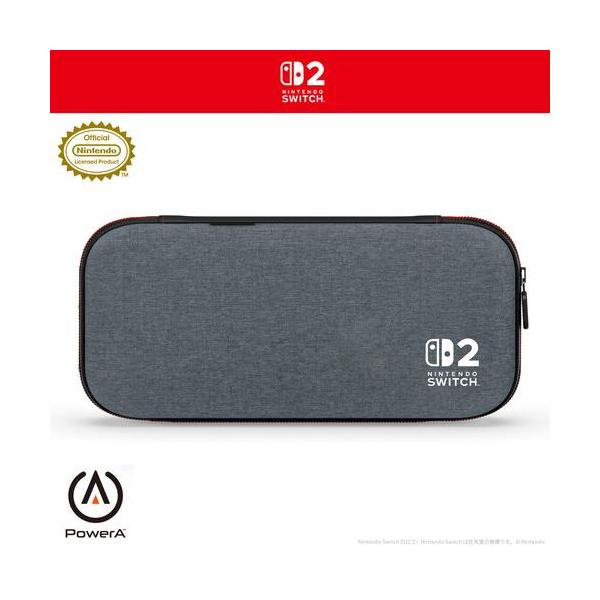 アコブランズジャパン　NSCS0528JP-01　PowerA　スリムケース　for　Nintendo　Switch　2　ダークグレー 500