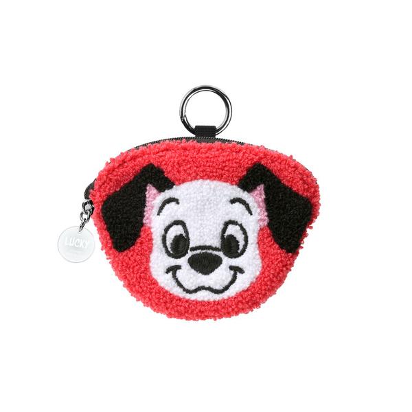 PGA　PG-DGP31DAL　ガジェットポーチ　イヤホンや充電ケーブルを収納できる　カラビナ付き　101匹わんちゃん 500